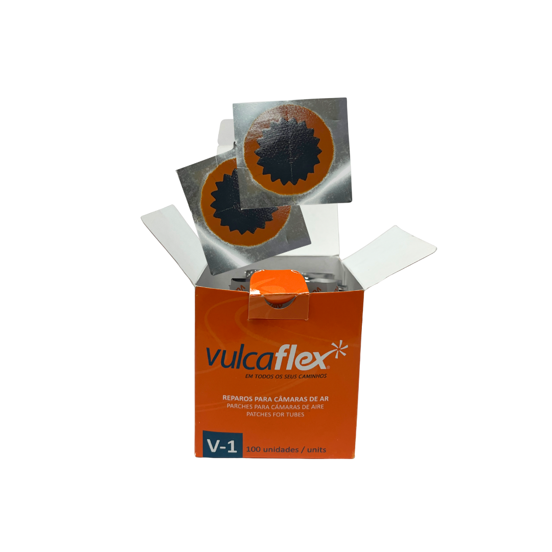 Parches Vulcaflex V-1 40 MM Caja de 100 unidades - Vulcaflex