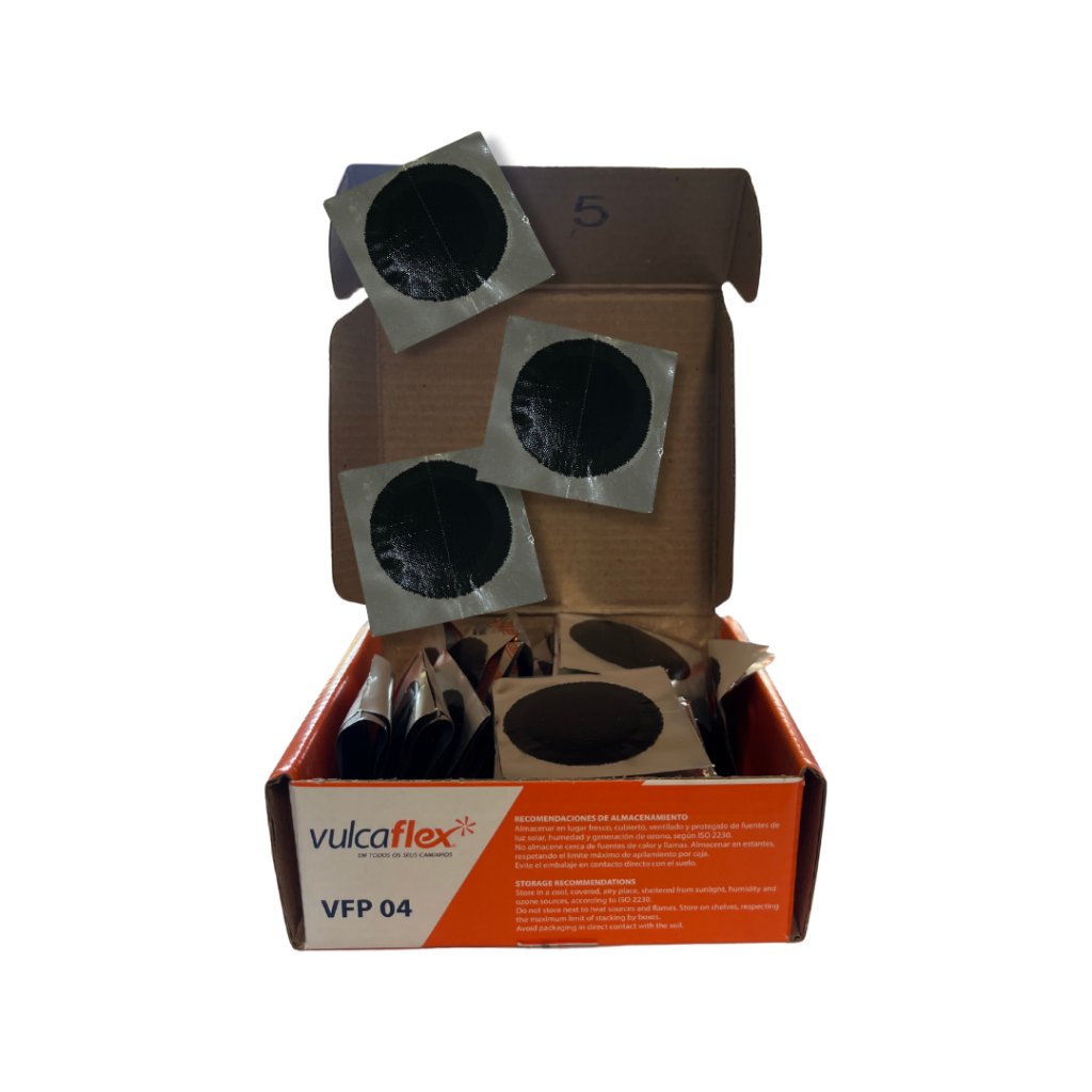 Parches Vulcaflex y Insumos para la reparación de neumáticos